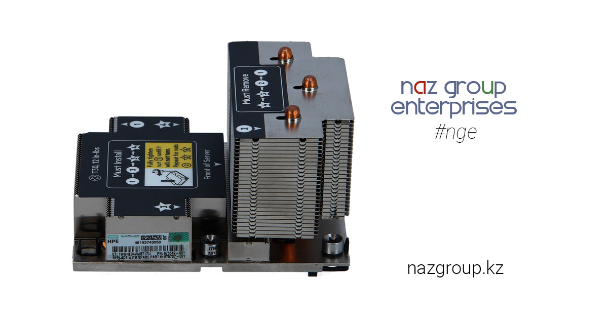 826706-B21 HPE DL380 G10 High Perfomance Screw Down Type Heatsink - Naz ...